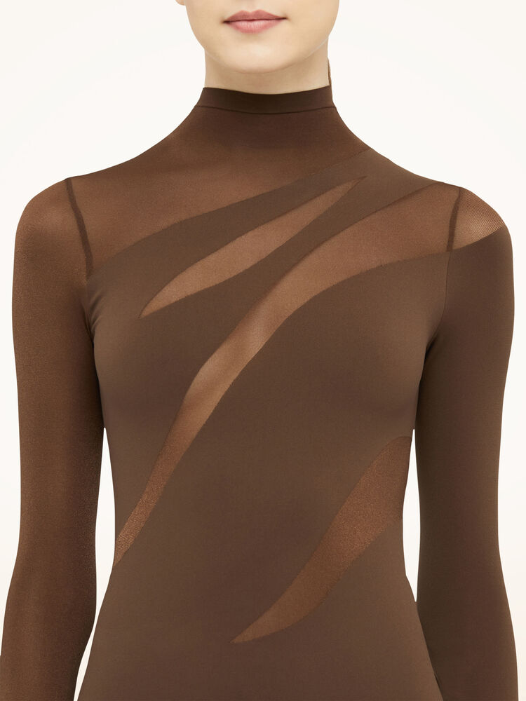 Sheer Opaque Dress – Wolford Sydney
